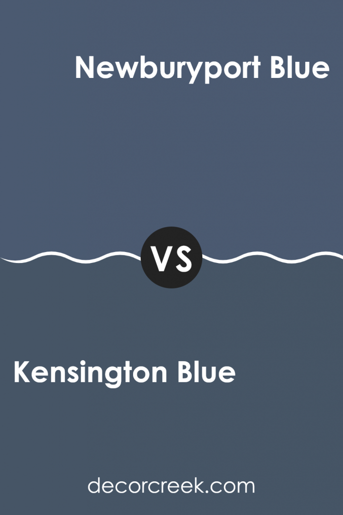 Kensington Blue 840 Paint Color by Benjamin Moore - DecorCreek