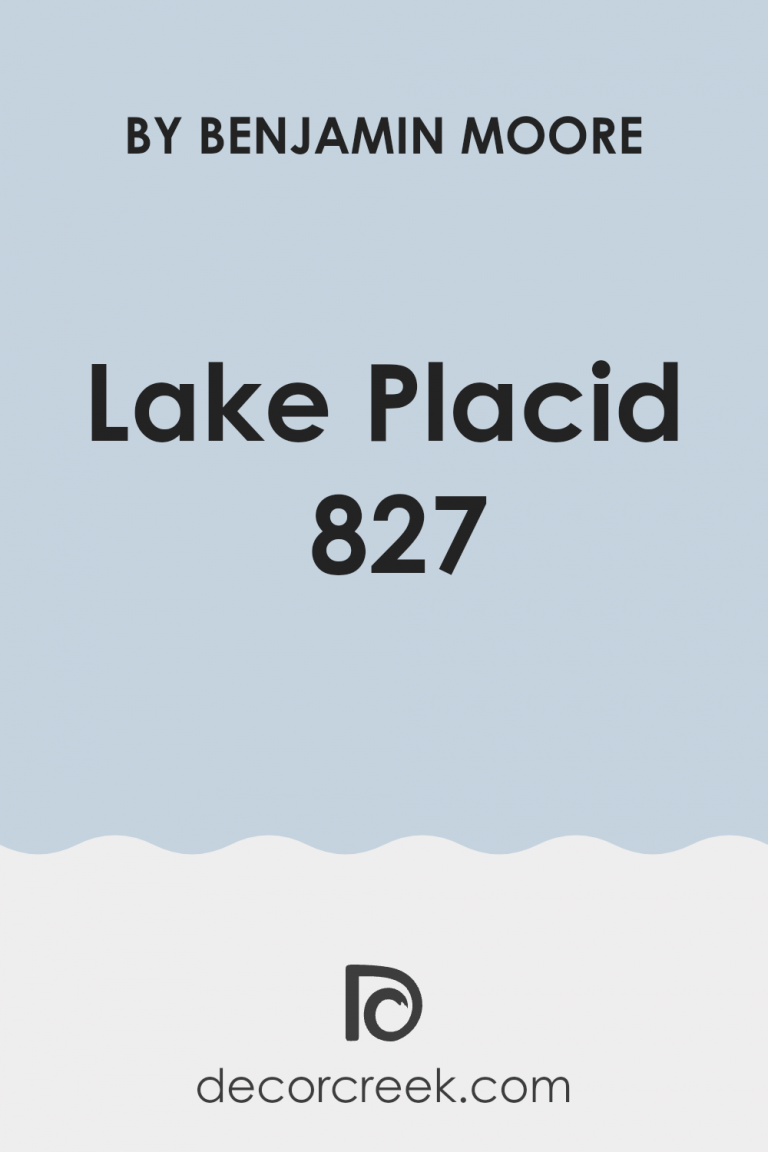 Lake Placid 827 Paint Color by Benjamin Moore - DecorCreek