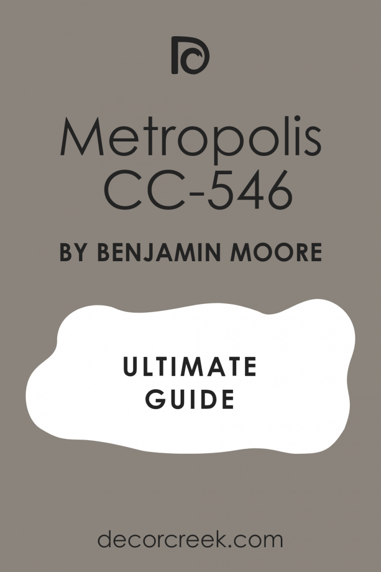 Metropolis CC-546 Paint Color by Benjamin Moore - DecorCreek