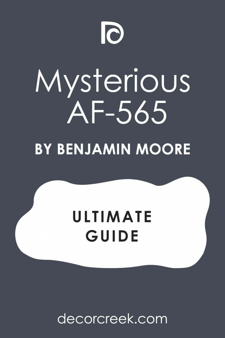 Mysterious AF-565 Paint Color by Benjamin Moore - DecorCreek