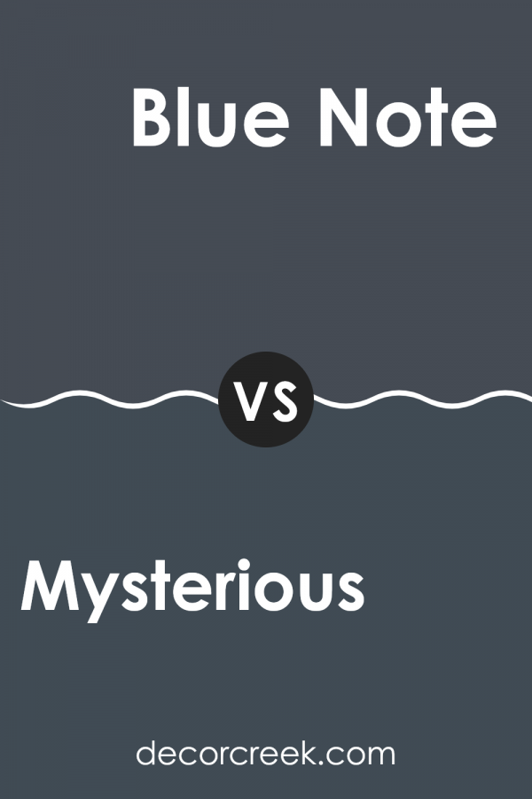 Mysterious AF-565 Paint Color by Benjamin Moore - DecorCreek