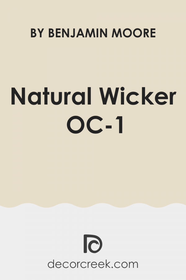 Natural Wicker OC-1 Paint Color by Benjamin Moore - DecorCreek