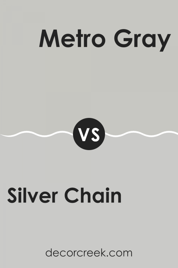 Silver Chain 1472 Paint Color by Benjamin Moore - DecorCreek