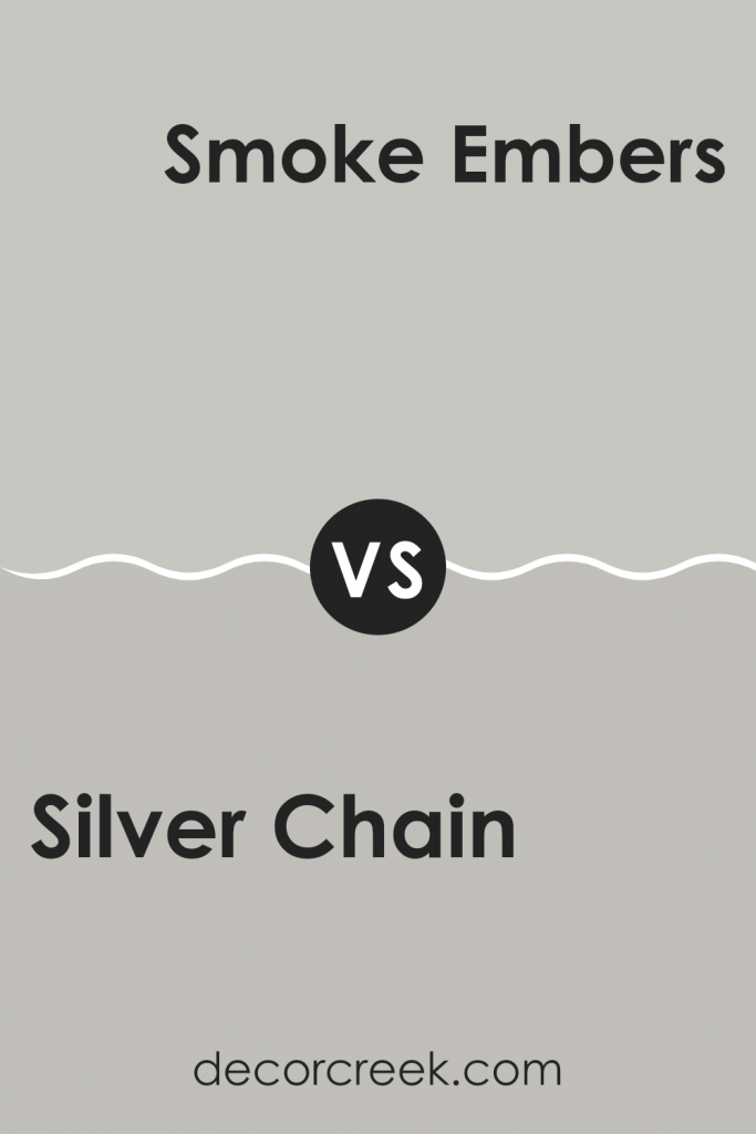 Silver Chain 1472 Paint Color by Benjamin Moore - DecorCreek