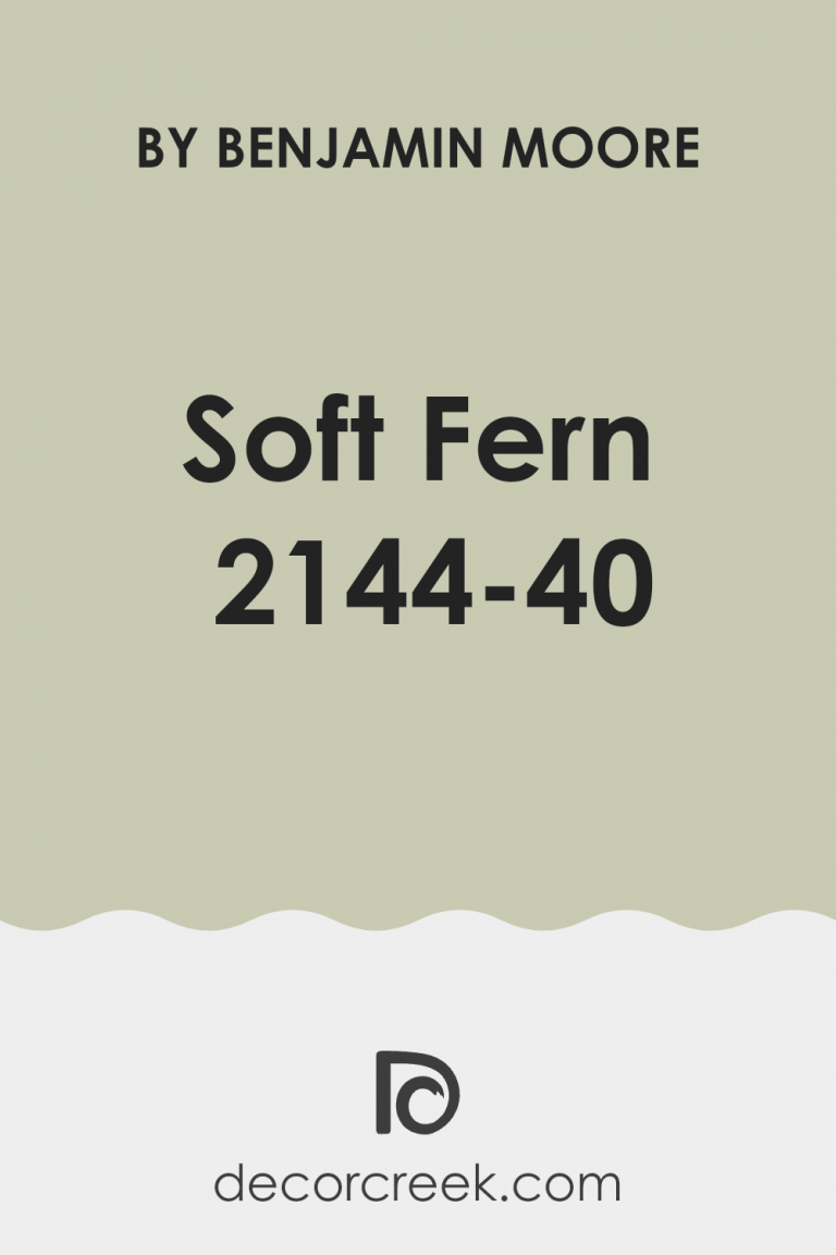 Soft Fern 2144-40 Paint Color by Benjamin Moore - DecorCreek