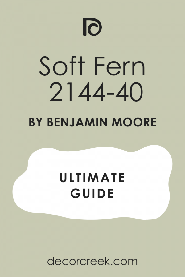 Soft Fern 2144-40 Paint Color by Benjamin Moore - DecorCreek