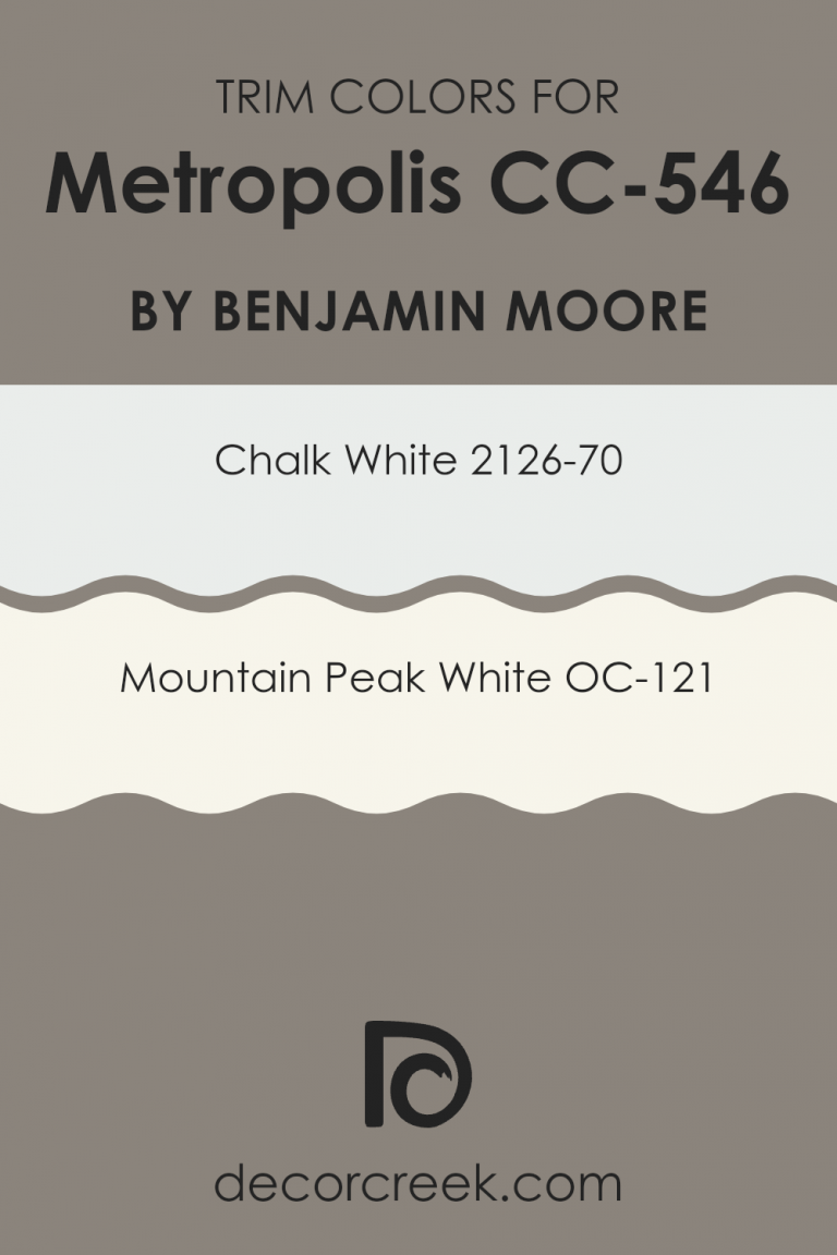 Metropolis CC-546 Paint Color by Benjamin Moore - DecorCreek