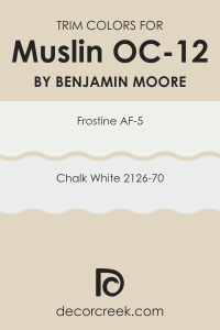 Muslin OC-12 Paint Color by Benjamin Moore - DecorCreek