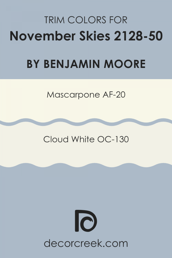 November Skies 2128-50 Paint Color by Benjamin Moore - DecorCreek