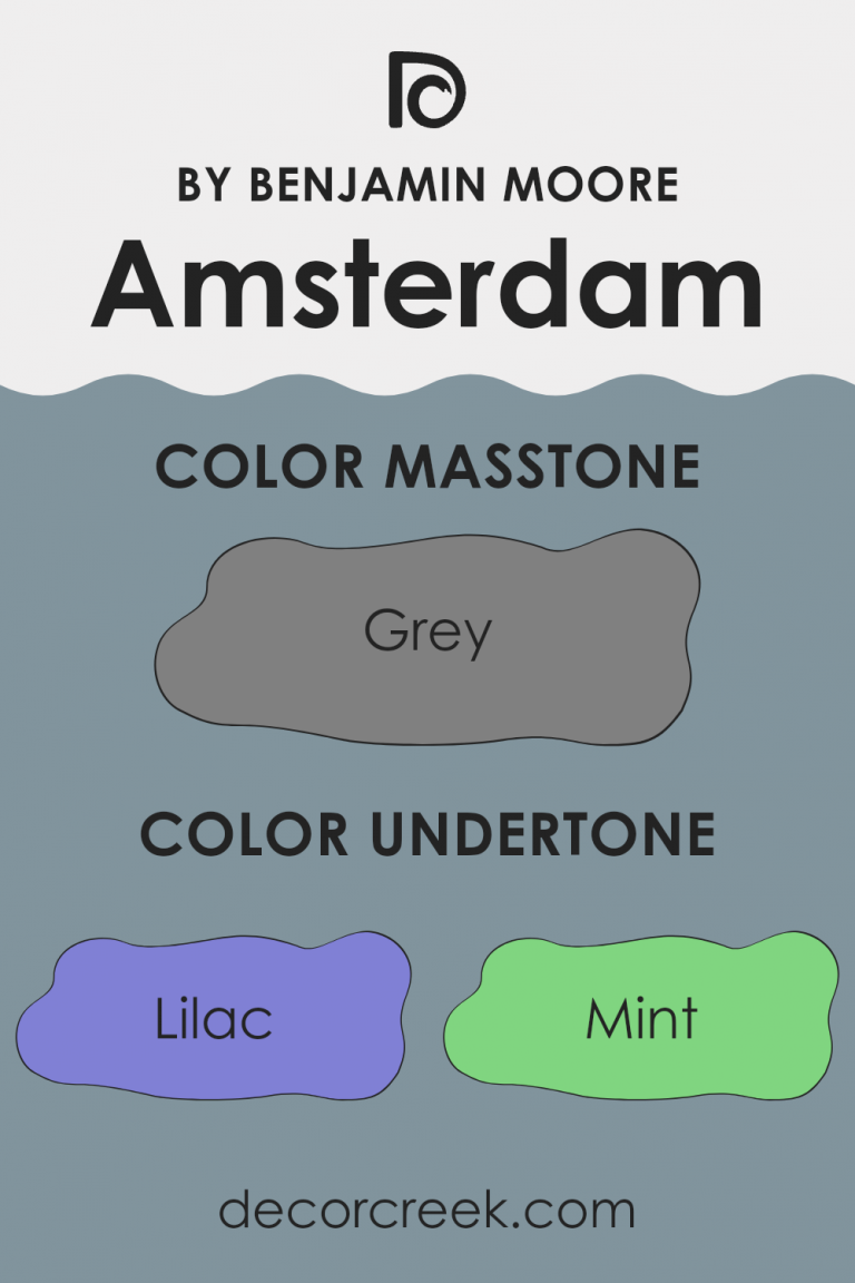 Amsterdam AF-550 Paint Color by Benjamin Moore - DecorCreek