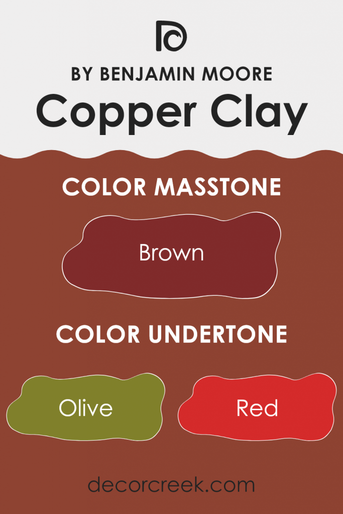 Copper Clay 2172-10 Paint Color by Benjamin Moore - DecorCreek