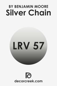Silver Chain 1472 Paint Color by Benjamin Moore - DecorCreek
