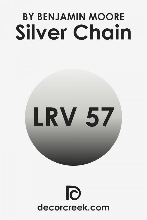 Silver Chain 1472 Paint Color by Benjamin Moore - DecorCreek