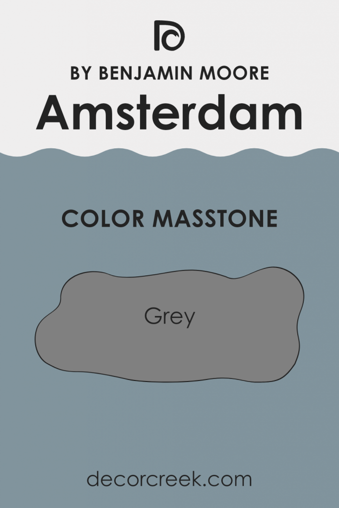 Amsterdam AF-550 Paint Color by Benjamin Moore - DecorCreek