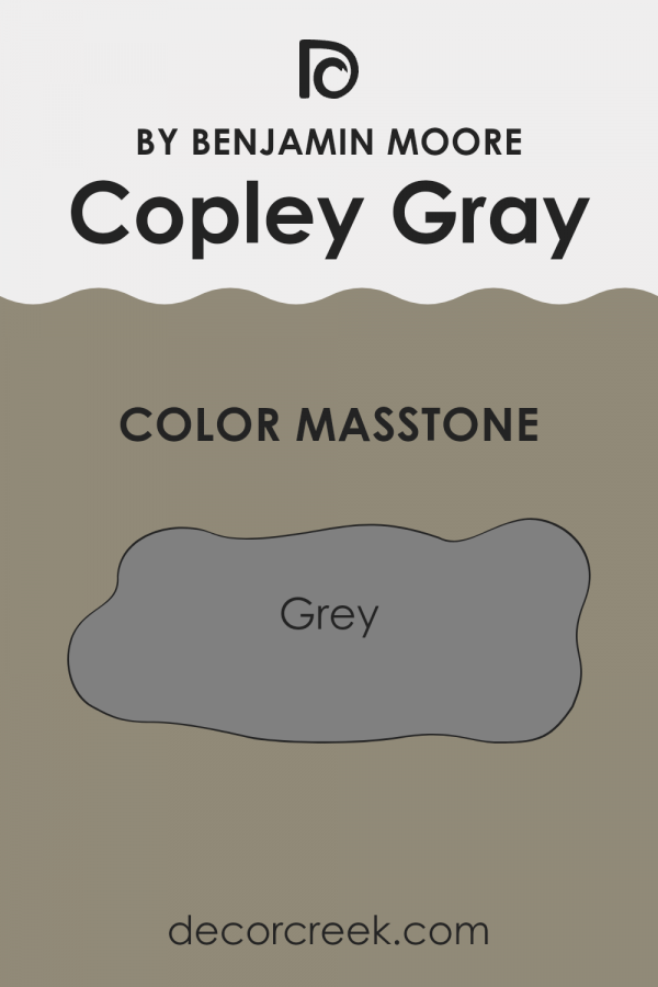 Copley Gray HC-104 Paint Color by Benjamin Moore - DecorCreek