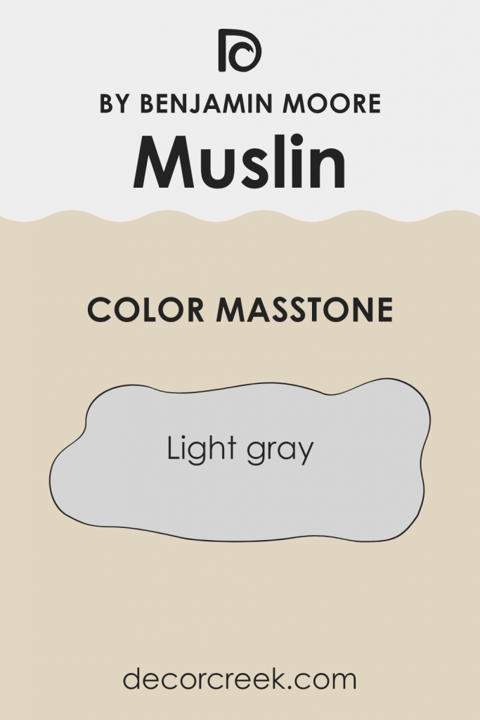 Muslin OC-12 Paint Color by Benjamin Moore - DecorCreek