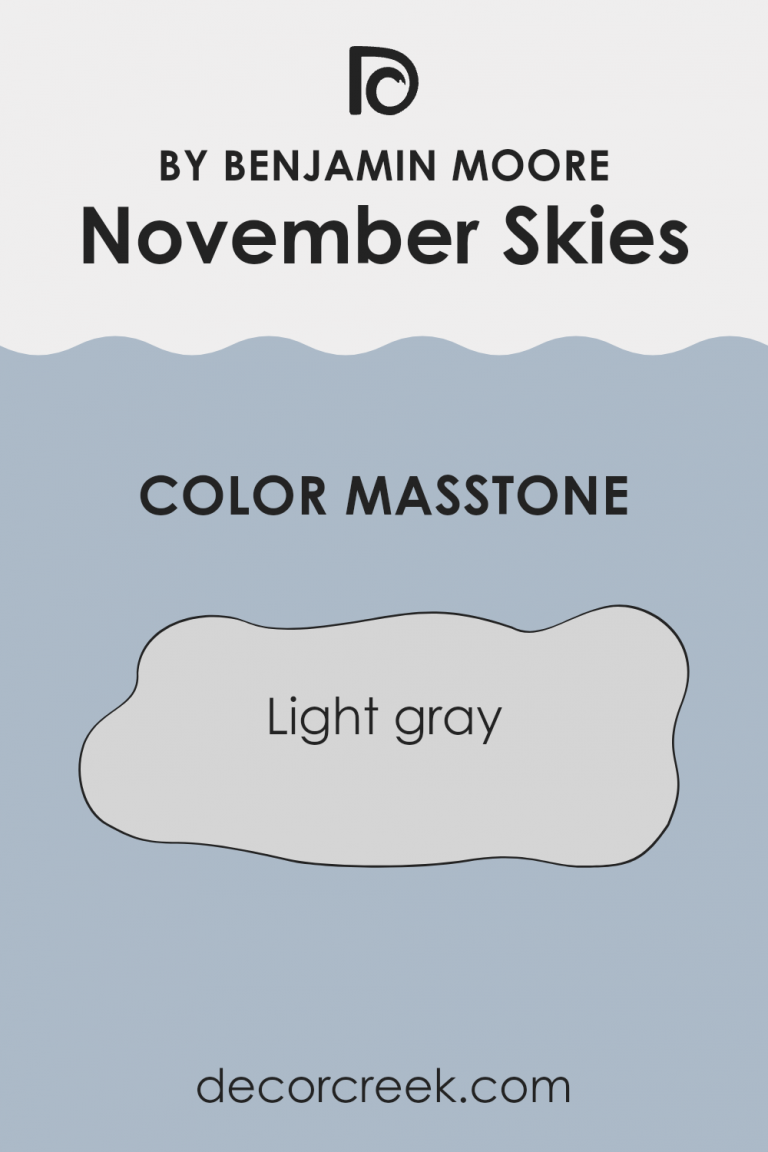November Skies 2128-50 Paint Color by Benjamin Moore - DecorCreek