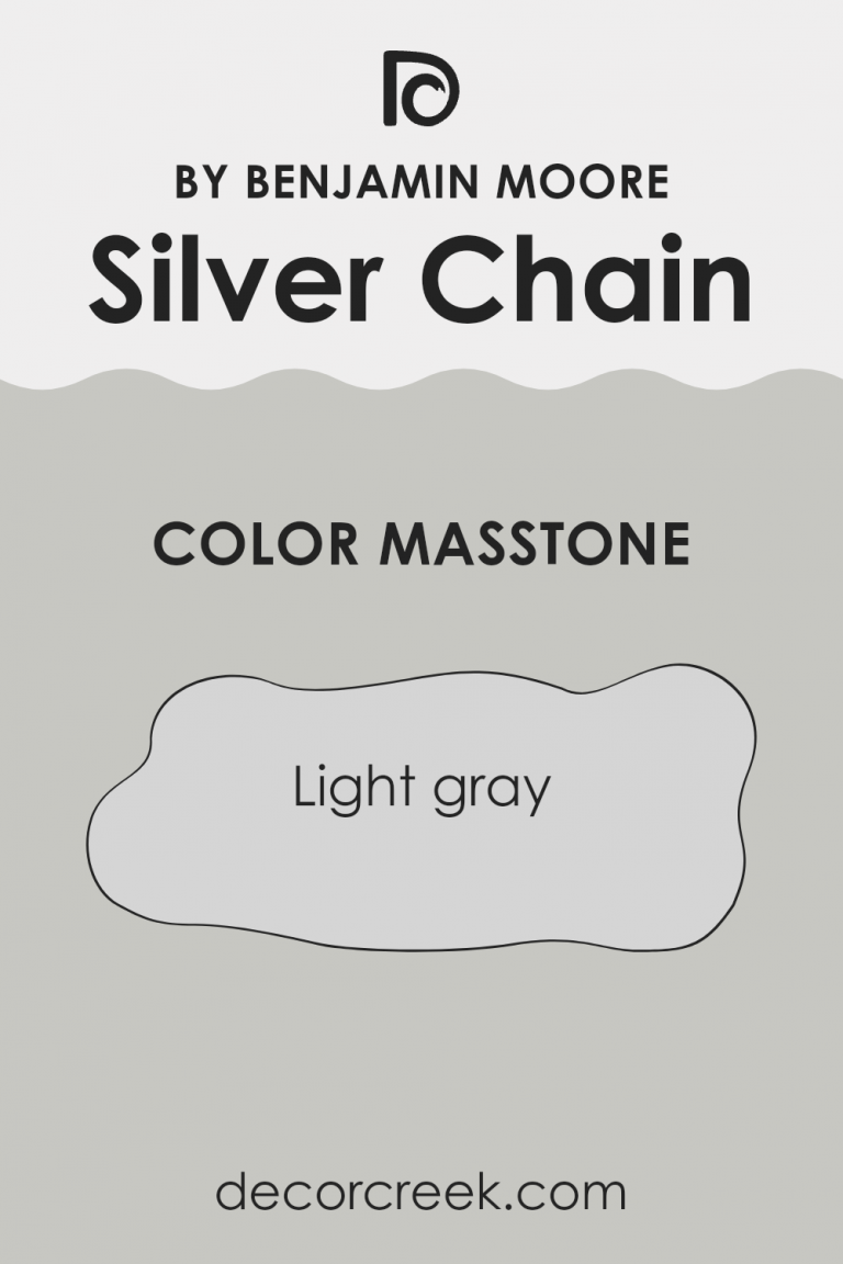 Silver Chain 1472 Paint Color by Benjamin Moore - DecorCreek