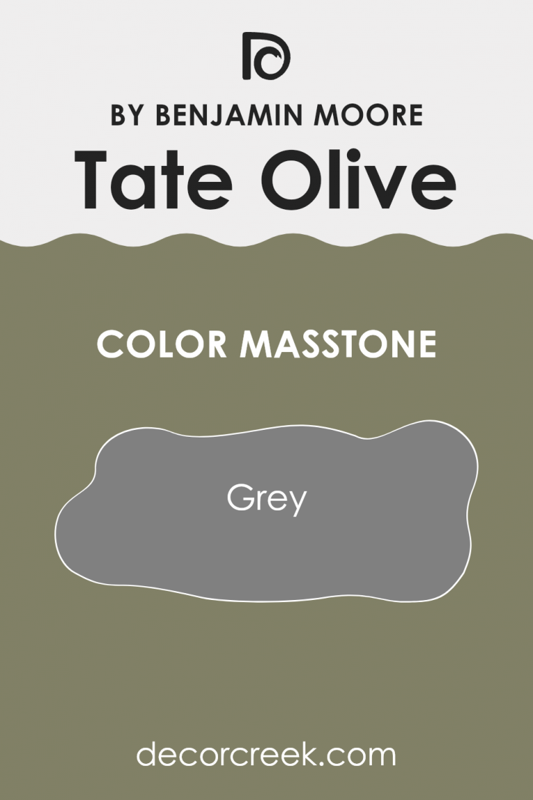 Tate Olive HC-112 Paint Color by Benjamin Moore - DecorCreek