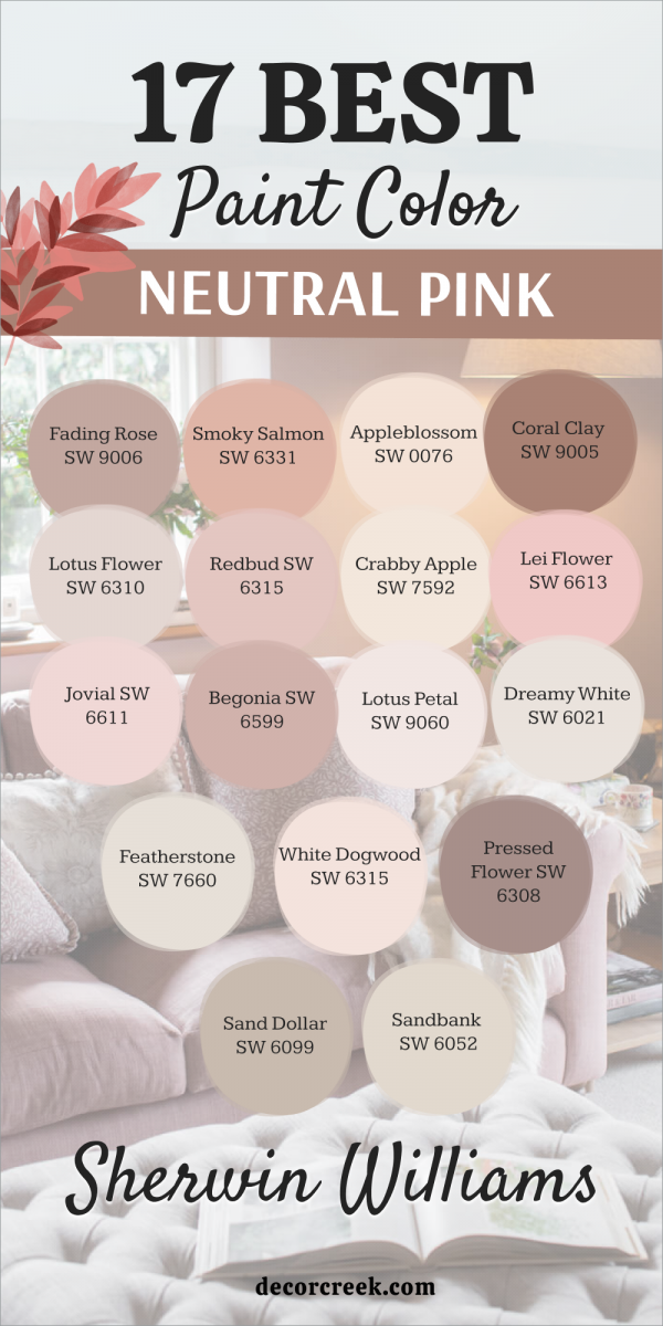 17 Picks for the Best Neutral Pink Paint Colors in 2026
