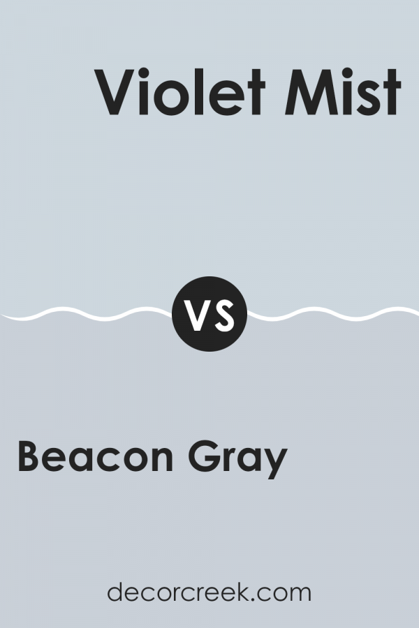Beacon Gray 2128-60 Paint Color by Benjamin Moore - DecorCreek