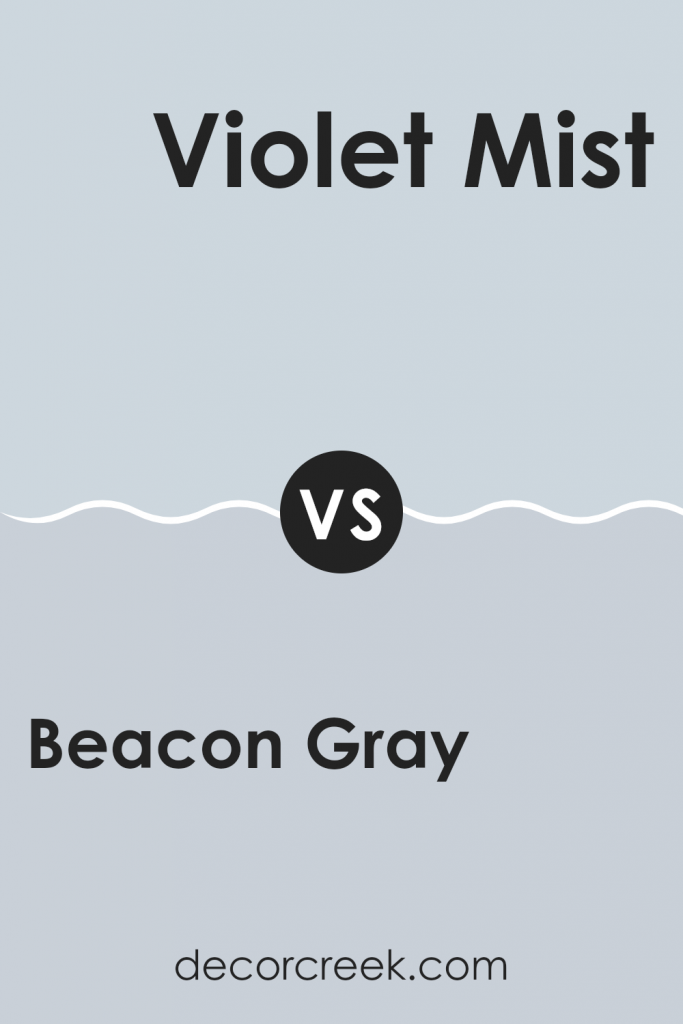 Beacon Gray 2128-60 Paint Color by Benjamin Moore - DecorCreek
