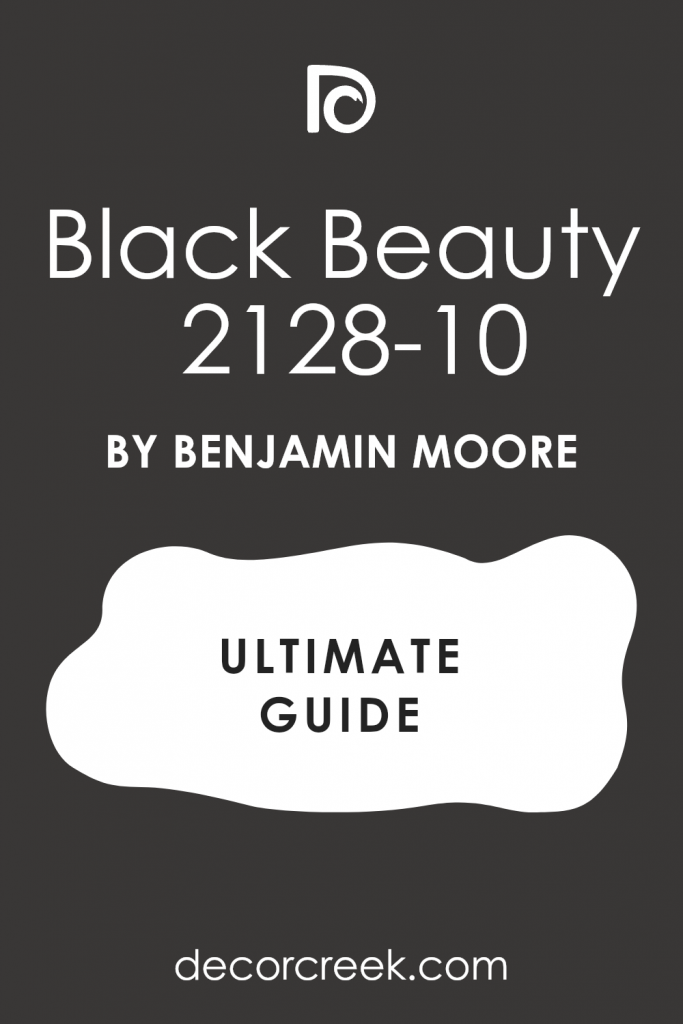 Black Beauty 2128-10 Paint Color by Benjamin Moore - DecorCreek