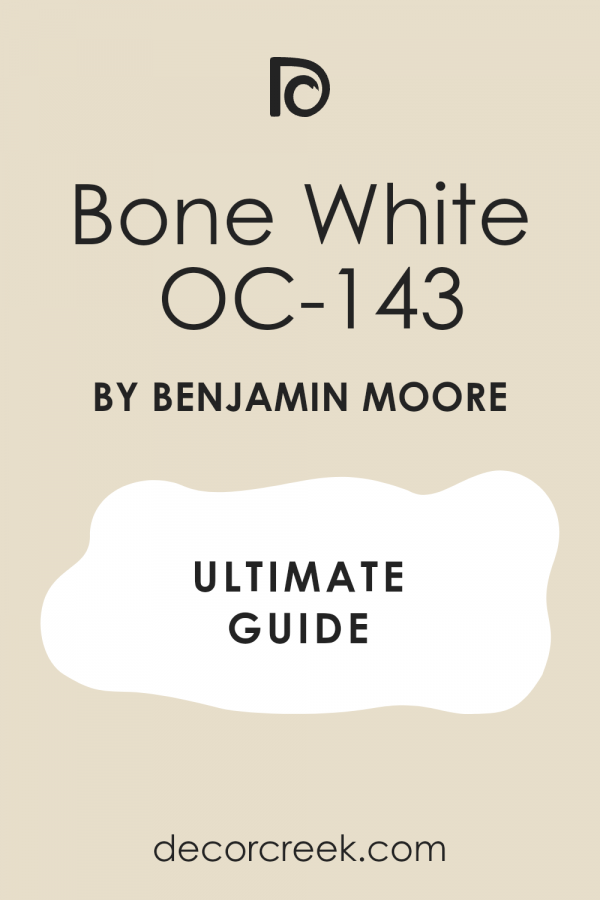 Bone White OC-143 Paint Color by Benjamin Moore - DecorCreek