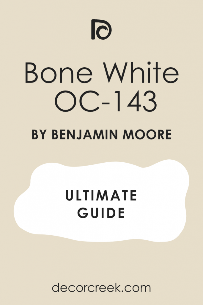Bone White OC-143 Paint Color by Benjamin Moore - DecorCreek