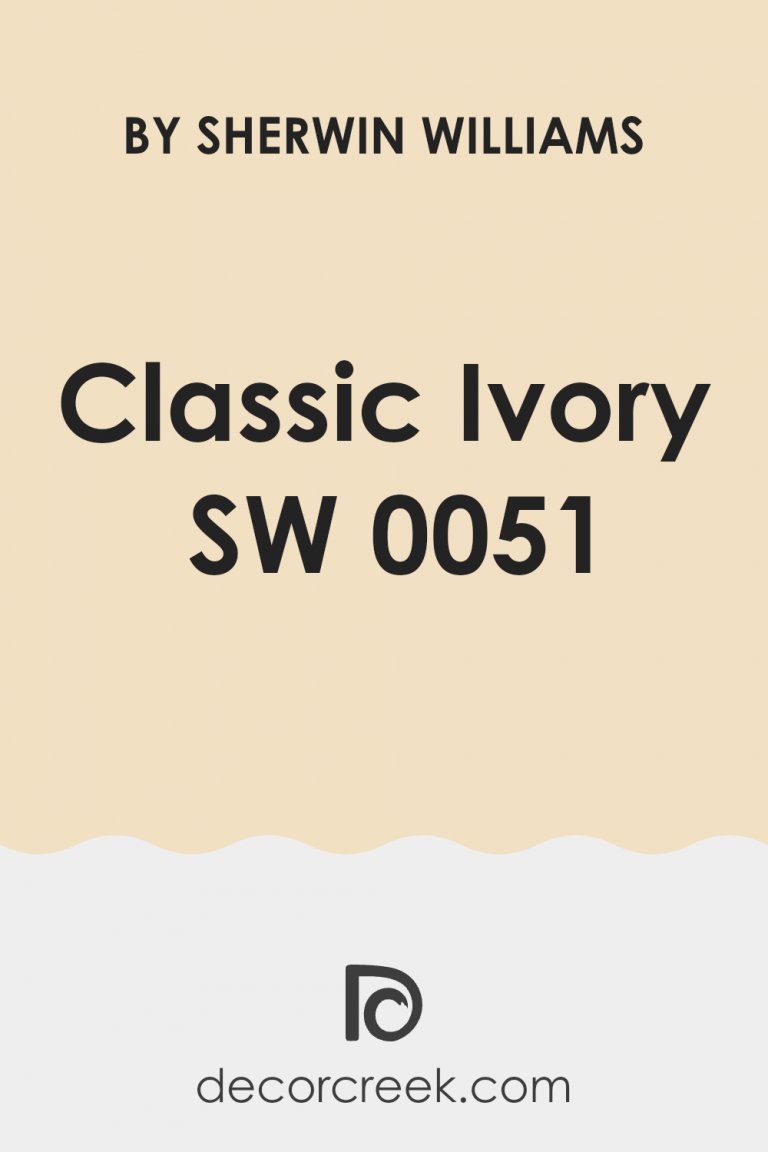 Classic Ivory SW 0051 Paint Color by Sherwin Williams - DecorCreek