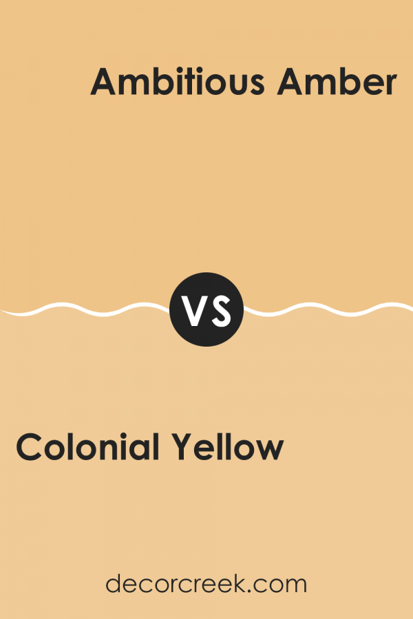 Colonial Yellow SW 0030 Paint Color by Sherwin Williams - DecorCreek