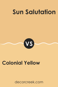 Colonial Yellow SW 0030 Paint Color by Sherwin Williams - DecorCreek