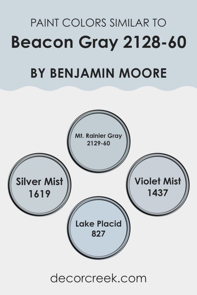 Beacon Gray 2128-60 Paint Color by Benjamin Moore - DecorCreek