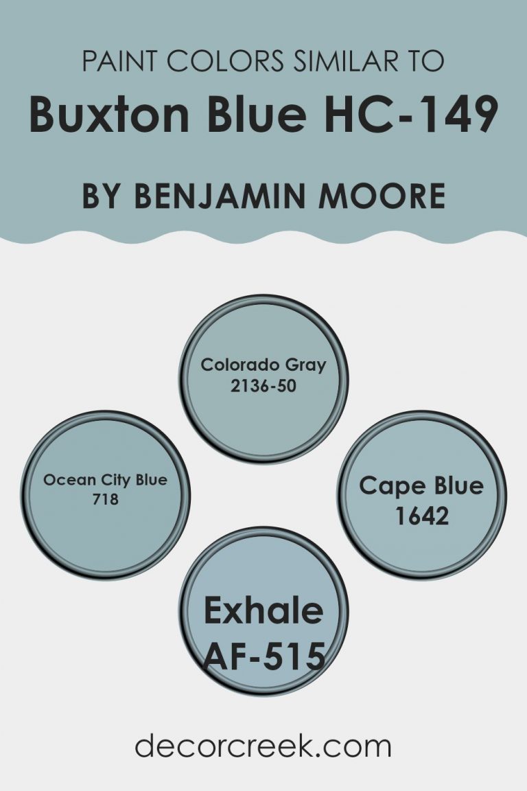 Buxton Blue HC-149 Paint Color by Benjamin Moore - DecorCreek