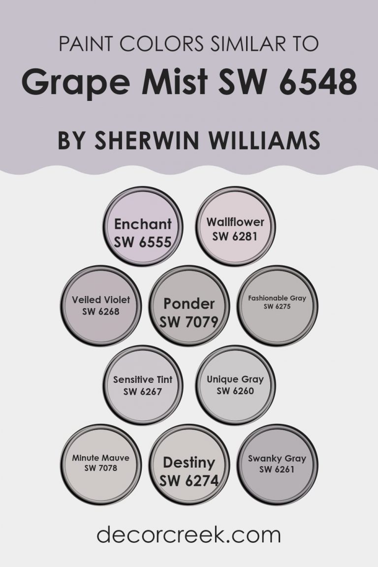 Grape Mist SW 6548 Paint Color by Sherwin Williams - DecorCreek