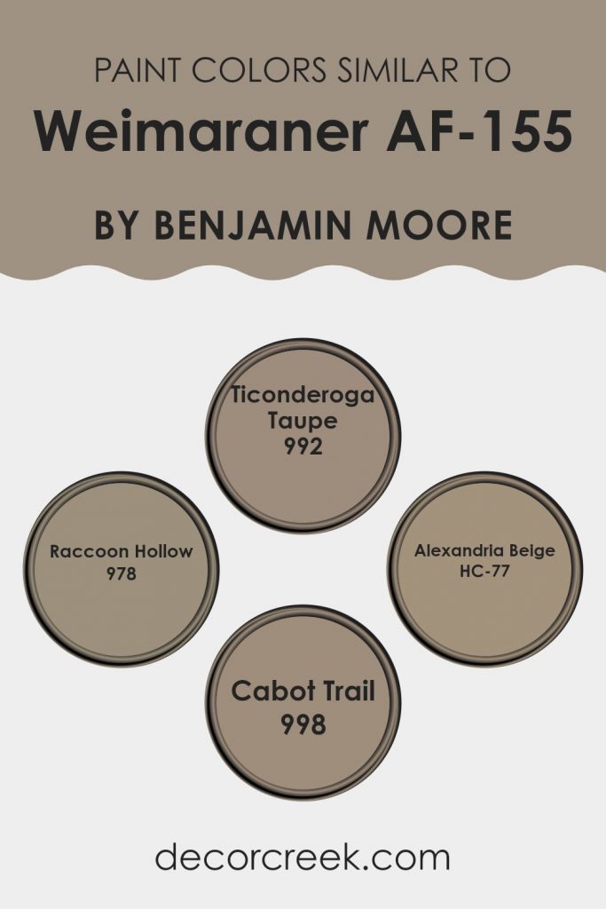 Weimaraner AF-155 Paint Color by Benjamin Moore - DecorCreek