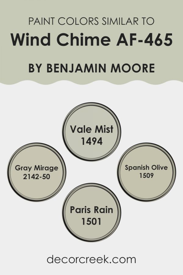 Wind Chime AF-465 Paint Color by Benjamin Moore - DecorCreek
