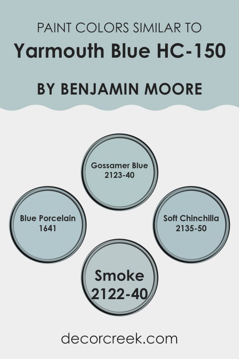 Yarmouth Blue HC-150 Paint Color by Benjamin Moore - DecorCreek