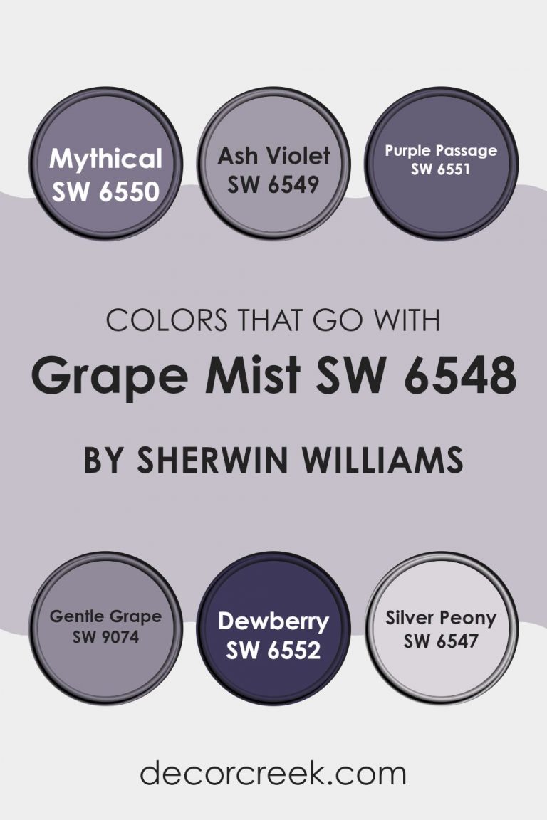 Grape Mist SW 6548 Paint Color by Sherwin Williams - DecorCreek