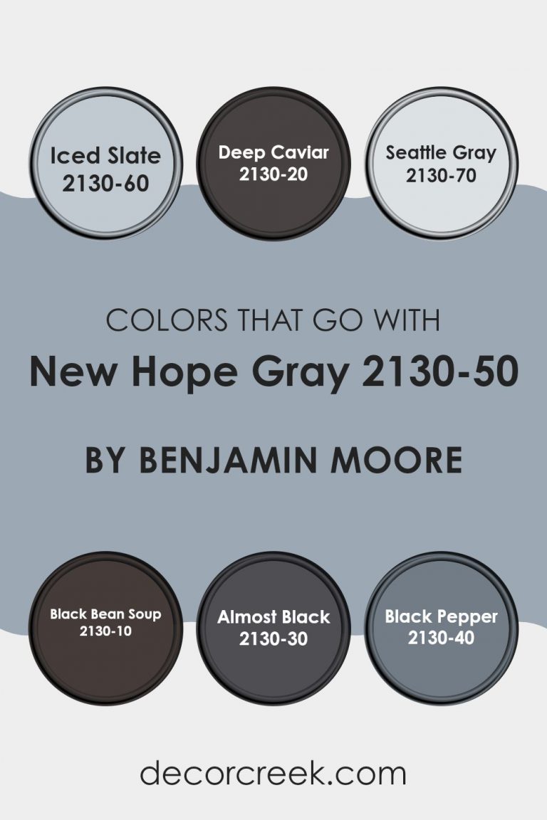 New Hope Gray 2130-50 Paint Color by Benjamin Moore - DecorCreek