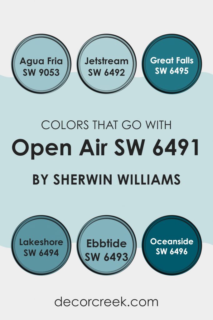 Open Air SW 6491 Paint Color by Sherwin Williams - DecorCreek