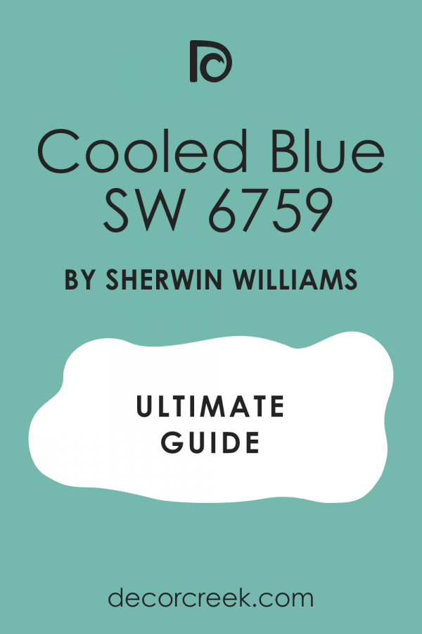 Cooled Blue SW 6759 Paint Color by Sherwin Williams - DecorCreek