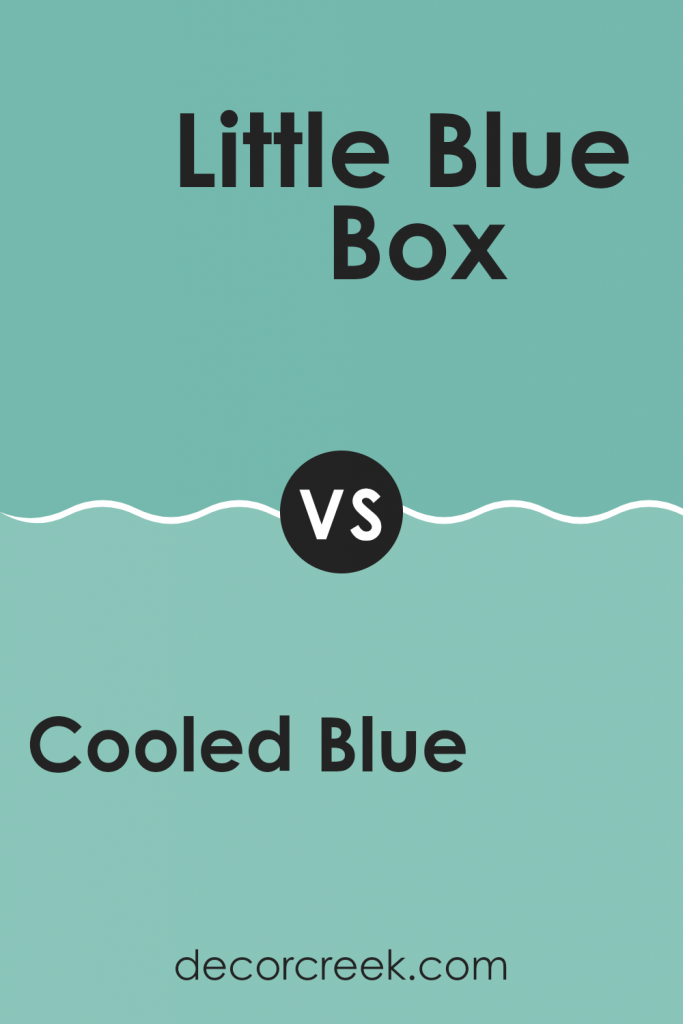 Cooled Blue SW 6759 Paint Color by Sherwin Williams - DecorCreek