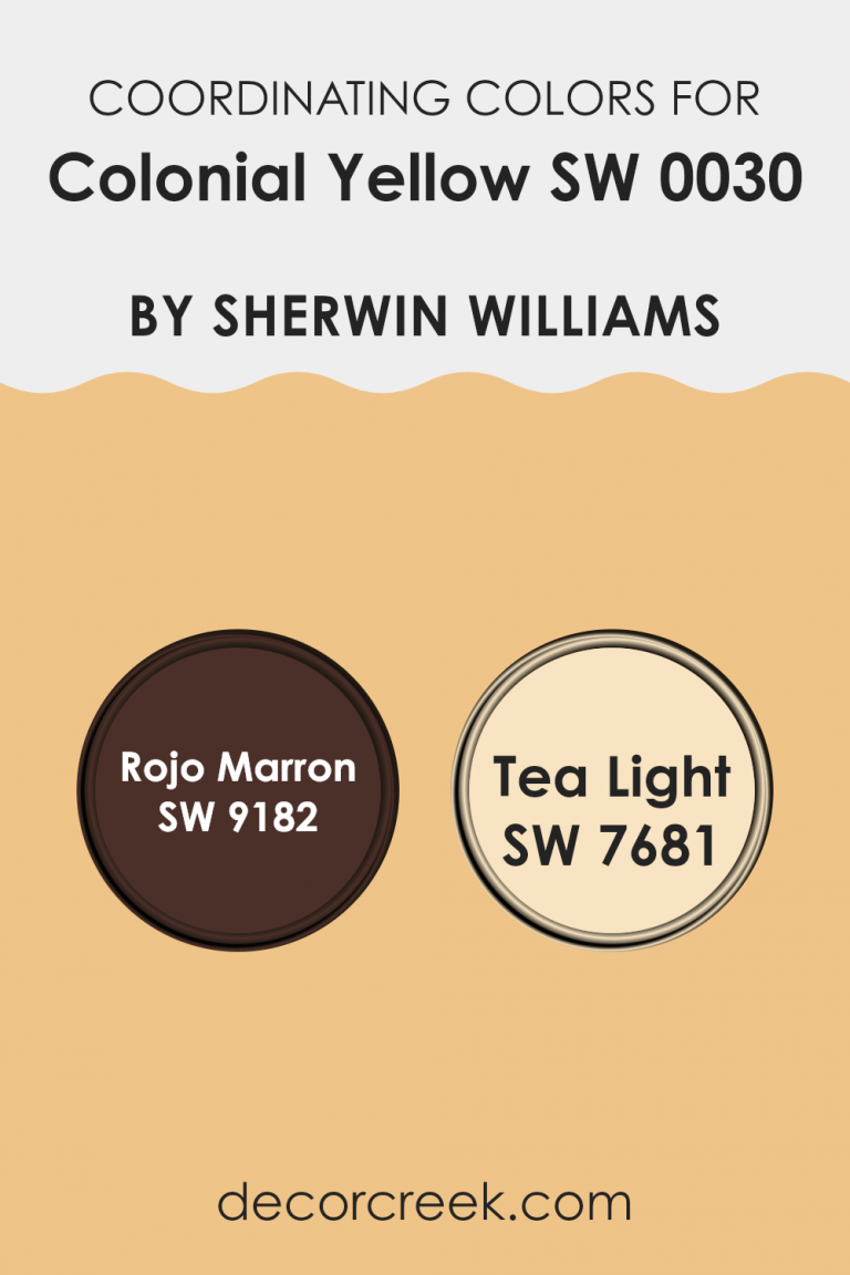 Colonial Yellow SW 0030 Paint Color by Sherwin Williams - DecorCreek