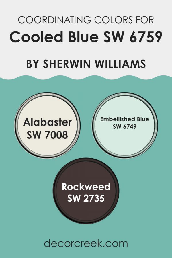 Cooled Blue SW 6759 Paint Color by Sherwin Williams - DecorCreek