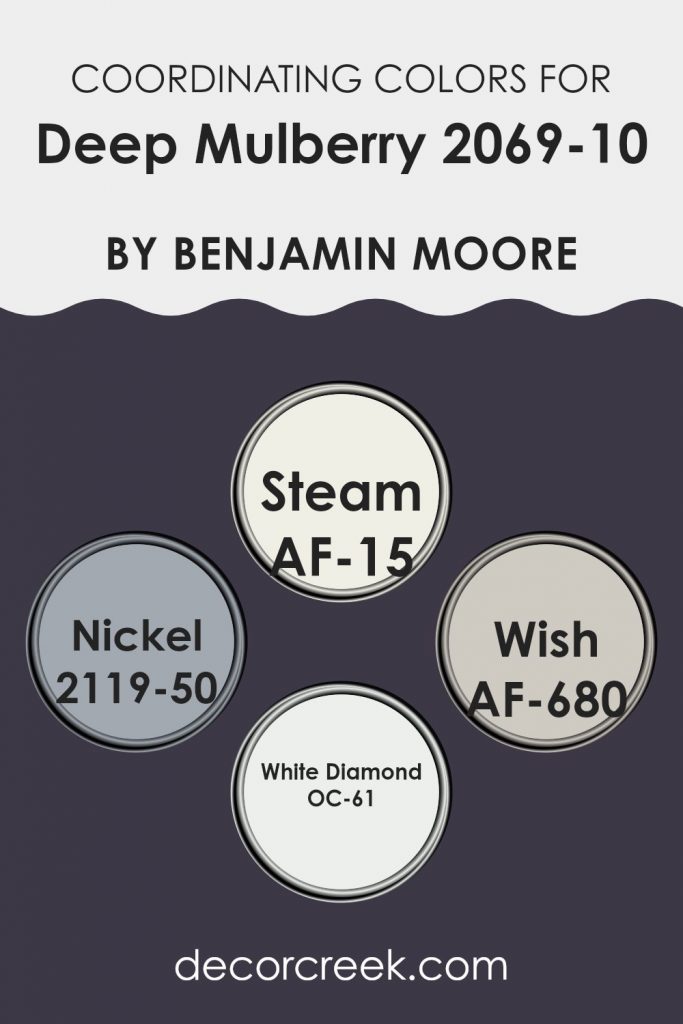 Deep Mulberry 2069-10 Paint Color by Benjamin Moore - DecorCreek