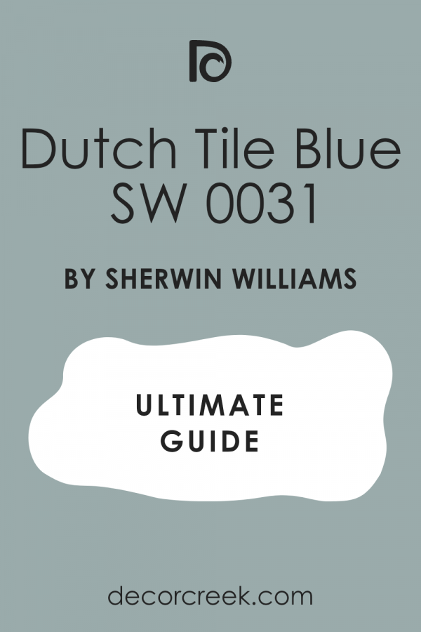 Dutch Tile Blue SW 0031 Paint Color by Sherwin Williams - DecorCreek