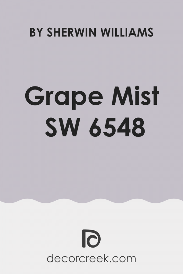 Grape Mist SW 6548 Paint Color by Sherwin Williams - DecorCreek