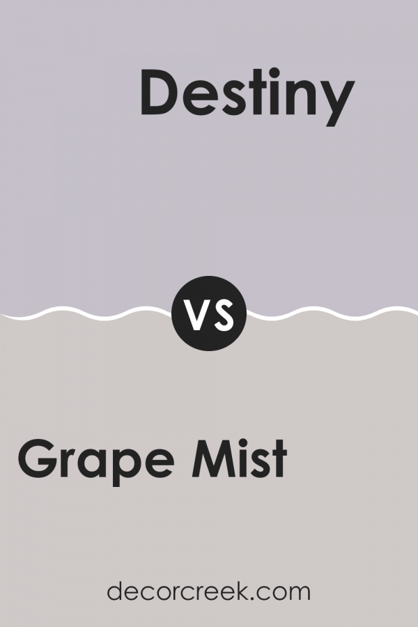 Grape Mist SW 6548 Paint Color by Sherwin Williams - DecorCreek