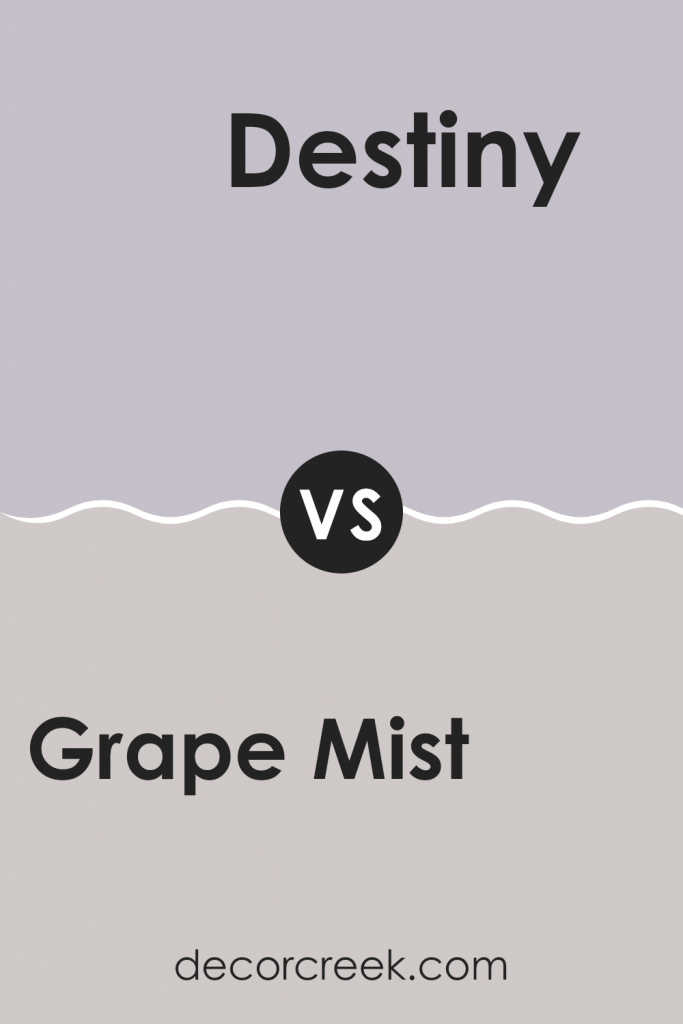 Grape Mist SW 6548 Paint Color by Sherwin Williams - DecorCreek